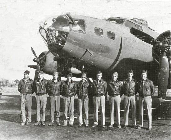 James Hair - WWII Serviceman - 301BG - 352 Squadron